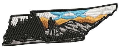 China Custom Embroidered Patch 150mm Wide Twill Iron On Backing for Clothing Decoration for sale