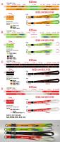 China Dye Sublimation Printed Custom Polyester Lanyards Neck Strap Lanyards With Logo for sale