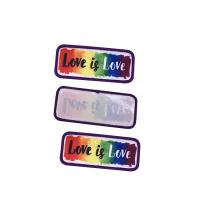 China Logo Customized Sublimation Iron On Patches Heat Transfer Patch for sale
