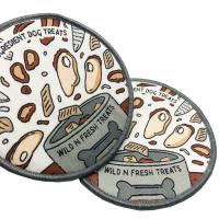 China Custom Woven Logo Patch Applique Badge Pantone Metallic Color 100 Pcs MOQ for sale