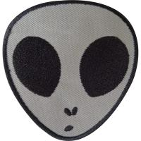 China Custom Embroidered Alien UFO Patch Iron On NASA Space Badge for Jacket 150mm for sale