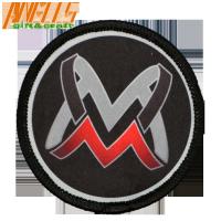 China Custom Sublimated Heat Transfer Patches PMS Color 100pcs MOQ Custom Size for sale