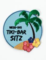 China Custom Woven Label Patch Iron On No Minimum 100 Pcs Polyester Yarn for sale