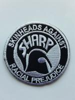 China Custom Embroidered Patch Twill Fabric Merrow Border Heat Cut Border 100PCS MOQ for sale