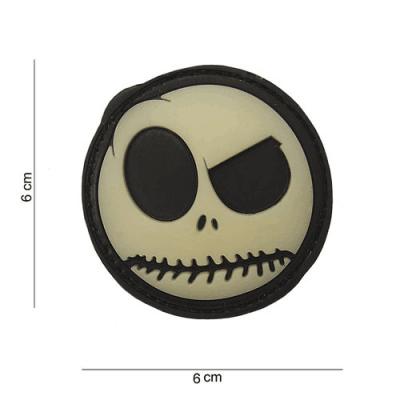 China Custom Soft PVC Rubber Velcro Patch Pantone Color 50pcs MOQ Customized Size for sale