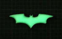 China Custom Batman GID PVC Rubber Patches Morale Quality Pantone Color Low MOQ 50pcs for sale