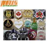 China Reverse American Flag Embroidered Patch Patriotic USA Shoulder Patch 100 Pcs MOQ for sale