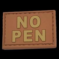 China Custom No Penicillin PVC Rubber Patches Velcro Backing Pantone Color 50pcs for sale