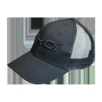 China Custom 6 Panel Embroidered Logo Flat Brim Fitted Comfortable Hard Trucker Cap Hat for sale