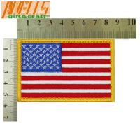 China American Flag Patch Reverse USA Uniform Flag Patch Left Facing 3