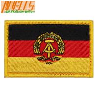China Imperial Germany Flag Patch With Eagle Embroidered Sew On Iron On 100PCS MOQ Custom for sale