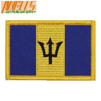 China Spain Flag Patch Sew-On Morale Tactical Travel Patches Spanish Flag Military Embroidered Patch 100PCS MOQ for sale