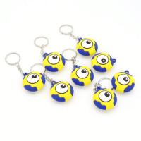 China 2D 3D PMS Custom Pvc Keychain Evil Eye Made Soft Flexible Rubber for sale