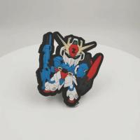 China Custom Pantone Color 2D 3D Morale PVC Patch Customized Robot Design 50pcs MOQ for sale