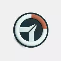 China Military Hook Loop Tactics Morale PVC Patch Overwatch Logo Heat Press for sale