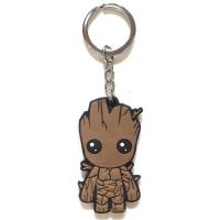 China Custom PVC Keychain 2D 3D Rubber Guardians of the Galaxy Logo Printing 5cm for sale