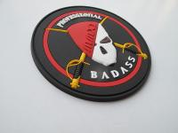 China Custom PVC Rubber Patch 2D 3D Embossed Logo for Garment Clothing Uniform for sale