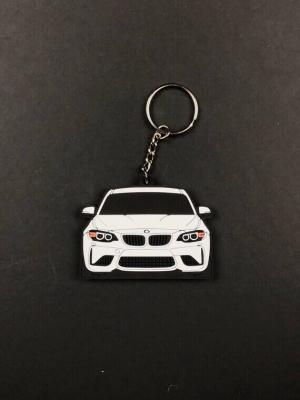 China BMW E92 M3 Soft PVC Rubber Key Chain Customized Promotional Gift Logo for sale