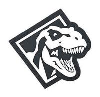 China Tyrannosaurus Dinosaur Military PVC Rubber Patch Hook Loop Tactics Morale PVC Patch for sale