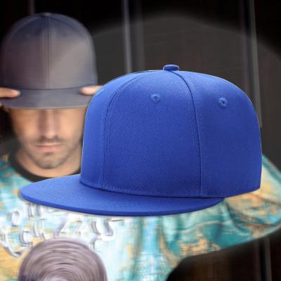 China Custom Snapback Cap 56-58cm Adjustable Cotton Baseball Hat for Men with Logo Embroidery for sale