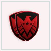 China Custom PVC Tactical Patch with Velcro Backing for Military Uniforms 3D Molded for sale