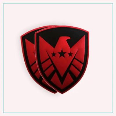 China Custom PVC Tactical Patch with Velcro Backing for Military Uniforms 3D Molded for sale