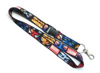 China Dye Sublimation Printed Polyester Lanyard With Logo And Breakaway For Neck Strap for sale
