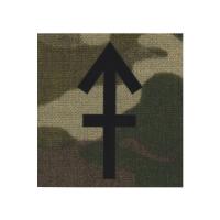 China Custom Camo Fabric IR Patch Twill Infrared Light Machine Gun Patches 50pcs Low MOQ for sale