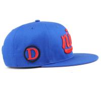 China Custom 3D Embroidery Logo Acrylic Snapback Caps Classic Blank Hats 6 Panel Adjustable for sale