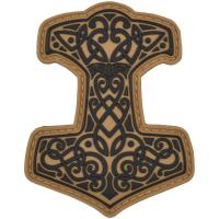 China Custom PVC Morale Patch The Viking Tactical Emblem Durable 3D Rubber Patch for sale