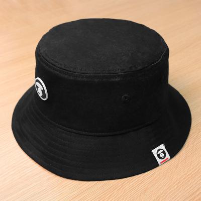 China Washed Cotton Bucket Hats 56-58cm with 3D Embroidery Patch Logo Custom for sale