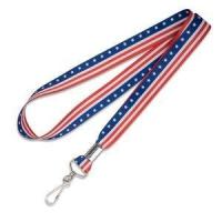China Custom Nylon Lanyard with Logo Print 100pcs MOQ Promotional ID Badge Holder for sale