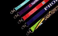 China Custom Logo Printed Nylon Lanyard with Quick Release 100pcs MOQ 90cm Length for sale