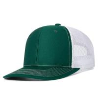 China Custom Breathable Mesh Trucker Cap Men Women Summer Baseball Snapback Hat 6 Panel Cotton for sale