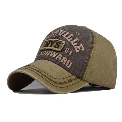 China Unisex Cotton Baseball Cap 60cm Embroidered Logo Adjustable Strap One Size for sale
