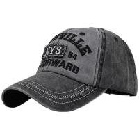 China Unisex Cotton Baseball Cap 60cm Embroidered Logo Adjustable Strap One Size for sale