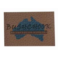 China Printing ODM Custom Leather Labels Adhesive Backing for sale