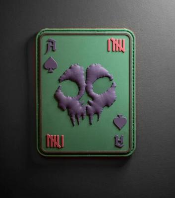 China Customized Durable Morale Pvc Patch For Military And Law Enforcement Units for sale