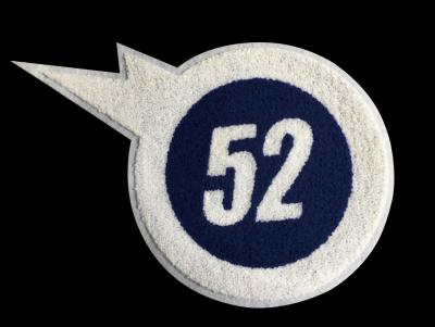 China Customize Garment Chenille Letter Patches Custom Bulk Embroidery for sale