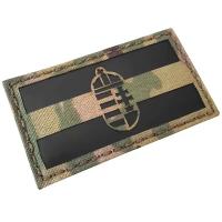 China Custom IR Reflective Patch Germany Embroidery Lightweight Small Size for sale