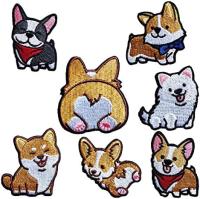China MOQ 100 Pieces Iron On Embroidery Patch Eco Friendly Various Sizes for sale