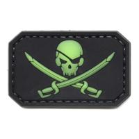 China Custom 4mm Thick PVC Morale Patch Waterproof Durable for Army Military Hats for sale
