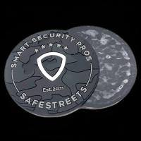 China Custom PVC Morale Patch 4mm Thick Eco Friendly Waterproof Iron On Backing for sale