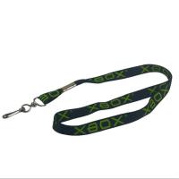 China Custom Logo Printed Lanyard 15mm Width 900mm Length Polyester Neck Strap with Metal Hook for sale