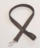 China Custom Logo Printed Polyester Lanyard 15mm Width Metal Hook Jet Ski Safety Lanyard 100pcs MOQ for sale
