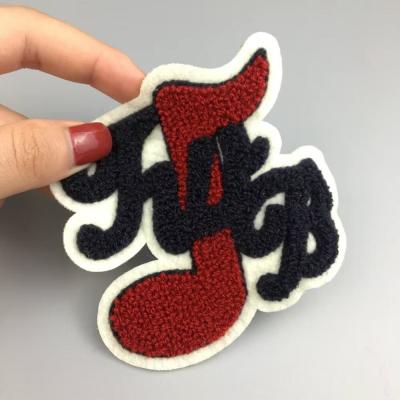 China Customized Shape 25 Chenille Letters And Patches Embroidery for sale