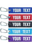China Innovative Embroidered Key Chains 130*30mm Unleash Your Creativity for sale