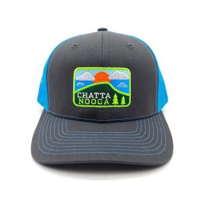 China Embroidered Logo Baseball Cap Black Cotton Adjustable Strap High Profile Crown for sale