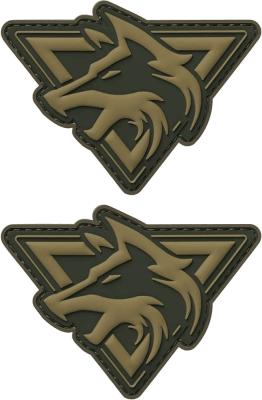 China Custom Morale PVC Patch 4mm Thick Waterproof Eco-Friendly for Fire Department Hats for sale