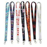 China Custom Logo Printed Polyester Lanyard 15mm x 900mm Jet Ski Safety Lanyard for sale